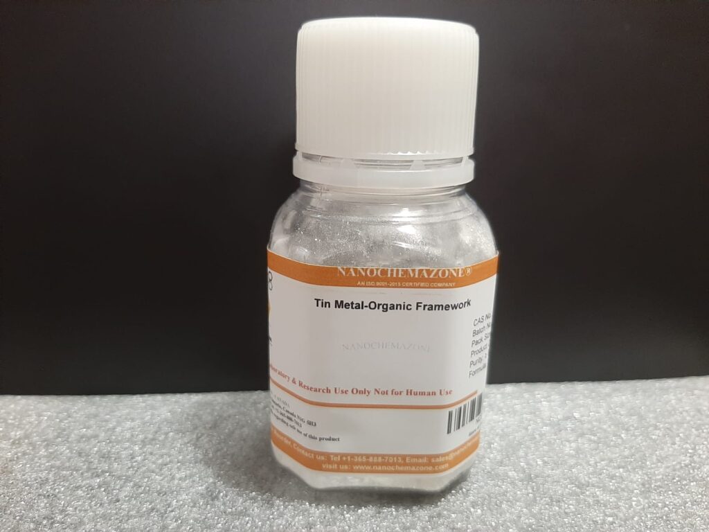 Tin Metal Organic Framework MOFs High Purity | Nanochemazone®