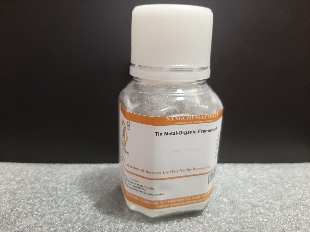 Tin Metal Organic Framework MOFs High Purity | Nanochemazone®