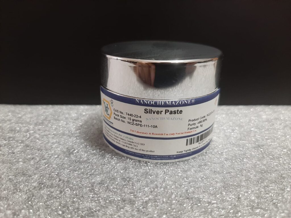 Silver Conducting Paste | Low Price $35 | High Purity | Nanochemazone