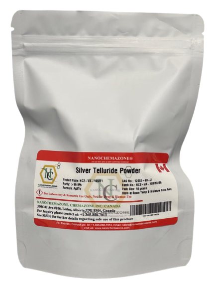 Silver Telluride Powder | Low Price $50 | highly pure | Nanochemazone