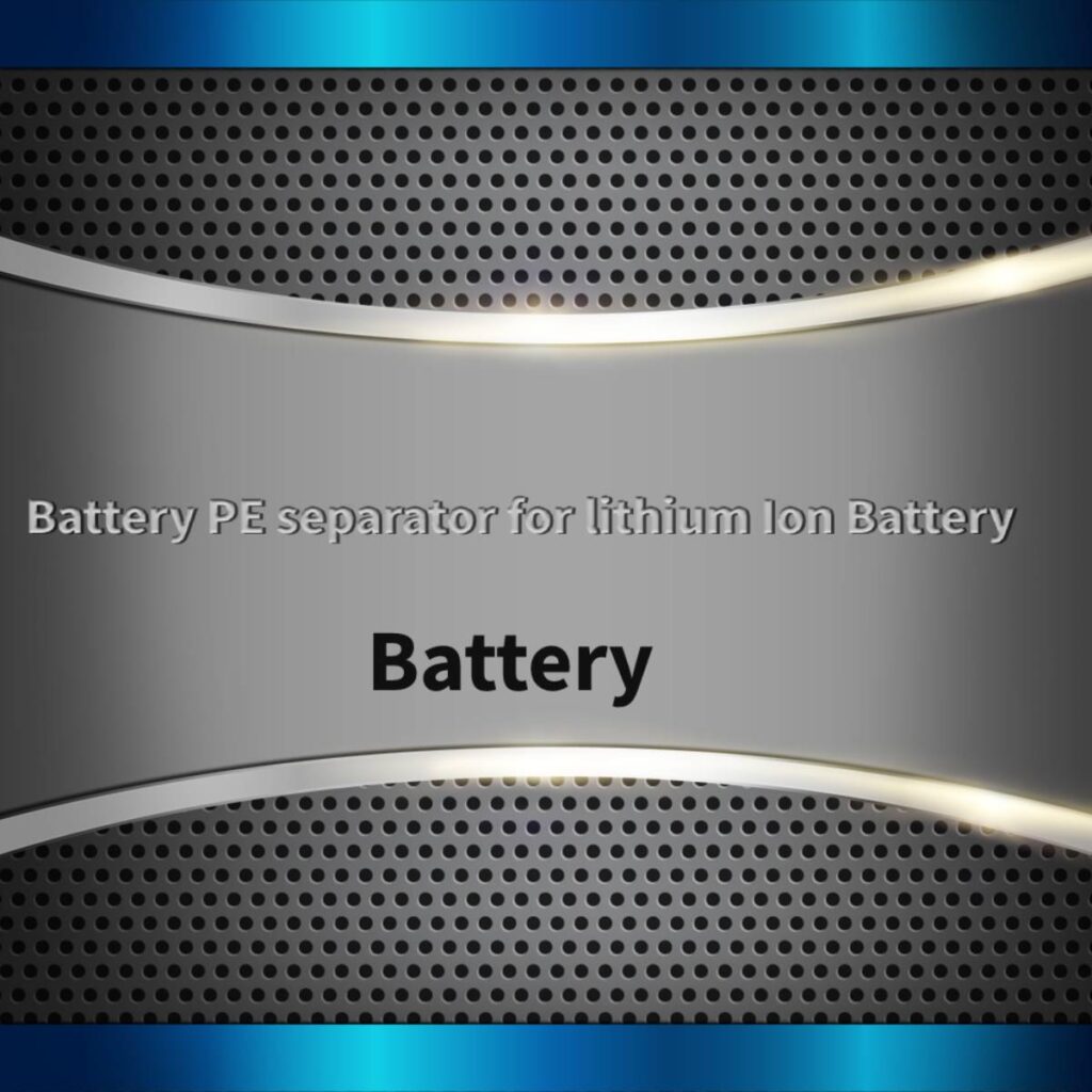 Battery PE separator for lithium Ion Battery | Low Price $40 ...