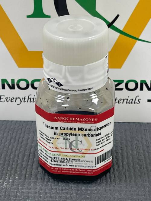 Titanium Carbide MXene dispersion in propylene carbonate....Price $50 ...