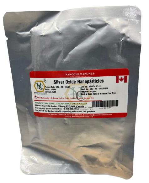 Silver Oxide Nanoparticles | Low Price $50 | Highly pure | Nanochemazone
