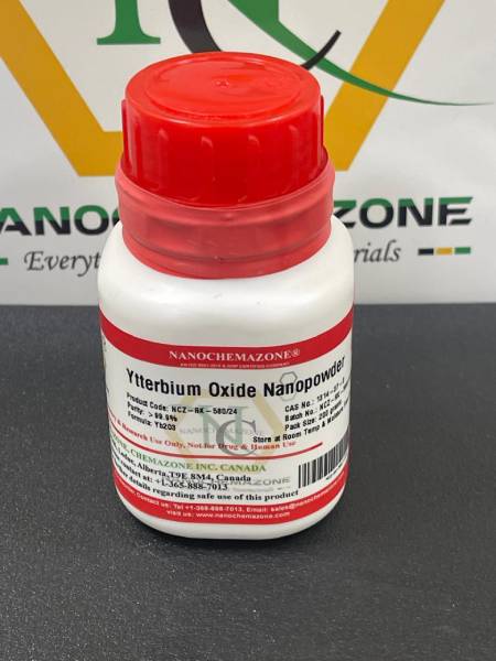 Ytterbium Oxide Nanopowder | Highly Pure | Low Price $ 40 | Nanochemazone